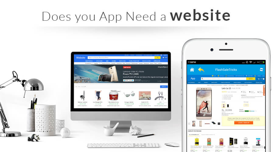 Does your App need a Website? Know the Reasons and Facts in 2020